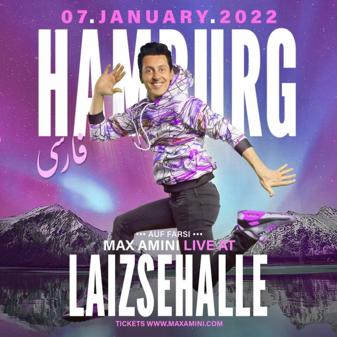 Max Amini Live in Hamburg! - Tizo Ticketing